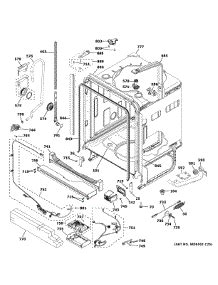 Oem Ge Cdt845p2n3s1 Parts Diagrams Videos And Repair Help