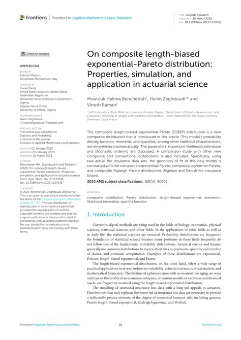 Pdf On Composite Length Biased Exponential Pareto Distribution