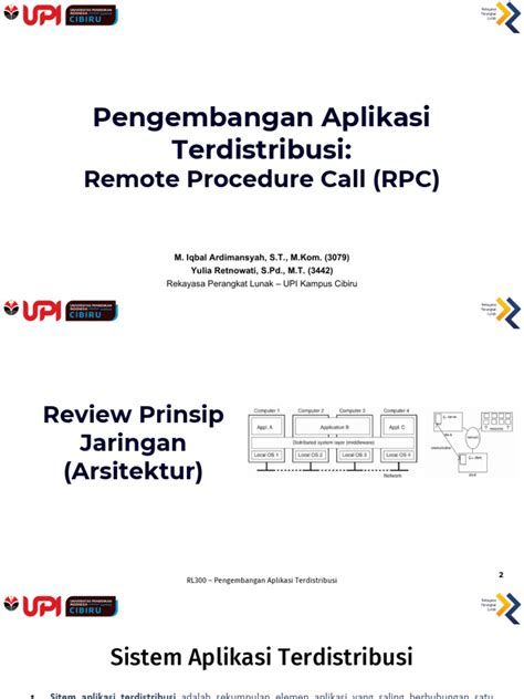 Remote Procedure Call Rpc Pdf Komputer