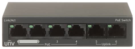 Switch Poe Nsw2020 6t Poe In 4 Port Uniview Poe Switches With Up To 4 Ports Delta