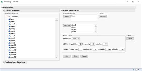 Data Visualization With T Sne And Umap Jmp User Community