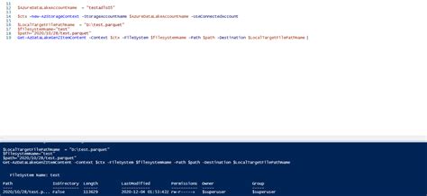 Azure Download Parquet File From Adl Gen2 Using Get