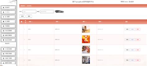 计算机毕业设计springboot的养老服务平台 基于spring Boot框架的智慧养老服务平台设计与实现 Spring Boot驱动的养老服务管理系统开发 Csdn博客