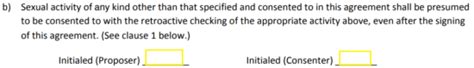 Free Sexual Consent Form PDF