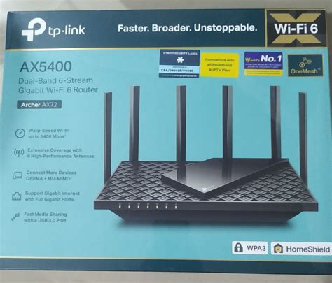 BNIB TP Link AX Wifi Router Computers Tech Parts Accessories Networking On Carousell