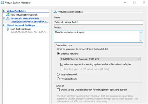 IP On Virtual Machines From Hyper V Windows Server