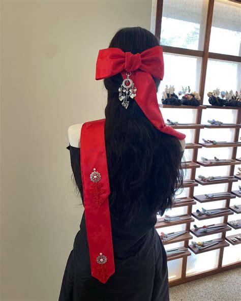 로제 레드벨벳 정호연이 착용한 댕기 이름 인스티즈 Instiz 이슈 카테고리