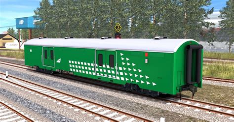 Addons Trainz Simulator GERBONG PARCEL GETA PRODUCTION
