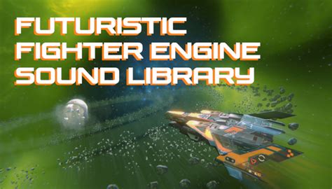 futuristic fighter engine library fmod template gamedev market