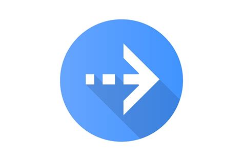 Arrow With Dotted Dash Line Icon Masterbundles