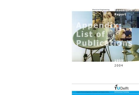 PDF Report Appendix List Of TU Delft Electrical Engineering Report Appendix List Of