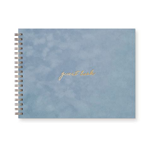 Script Guest Book Ruff House Paperie