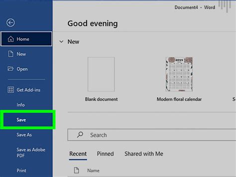 How To Make A Calendar In Word With Pictures WikiHow