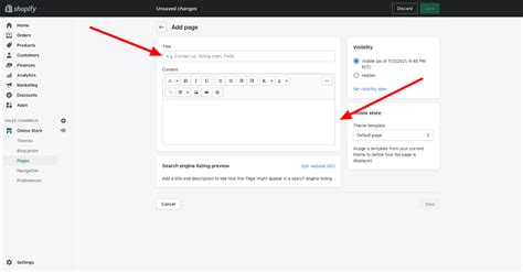 How To Add Any Page In Shopify Collections Blog Product