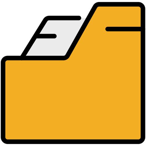 Folder Generic Color Lineal Color Icon Folder Generic Color Lineal Color Icon