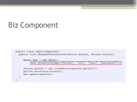Introduction To Dependency Injection Using Springnet