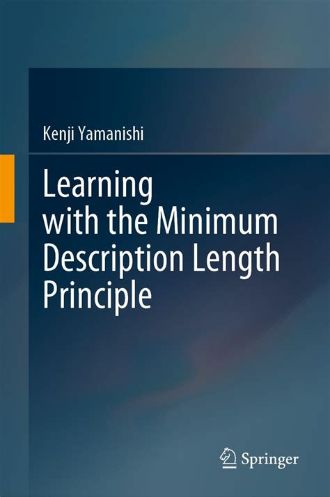 Learning With The Minimum Description Length Principle Yamanishi