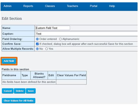 Custom Tools Adding A Custom Field