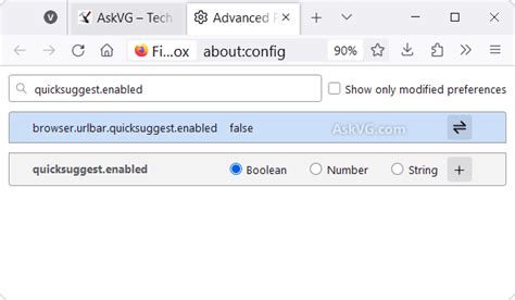 Disable All Kinds Of Suggestions In Mozilla Firefox Address Bar Askvg