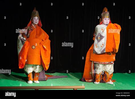 Asia Bugaku Court Dance Dancer Gion Japan Kyoto People Travel