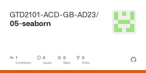 GitHub GTD2101 ACD GB AD23 05 Seaborn