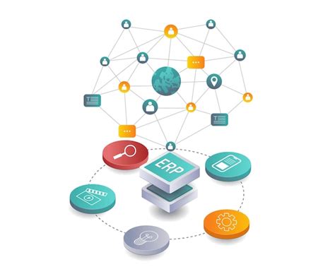 Premium Vector Erp Database Strategies For Business Network Expansion
