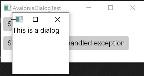 Dialogs Shown Via Appdomaincurrentdomainunhandledexception Do Not Render · Issue 5387