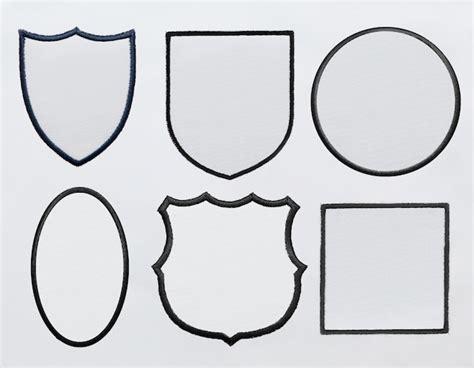 Shield Patch Template
