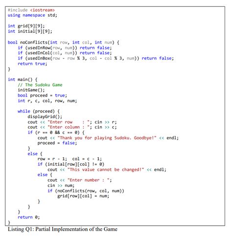 Solved Apply C Language To Program A Sudoku Game Some Of Chegg