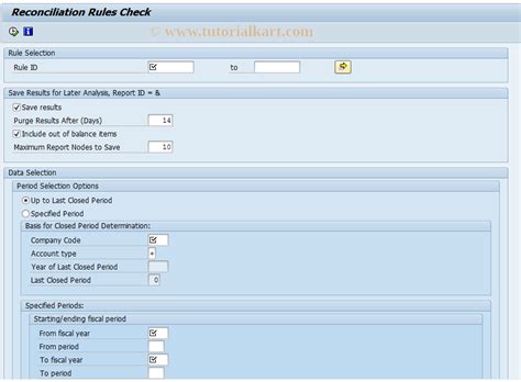 Rfmfgrcnrp2 Sap Tcode Batch Reconciliation Check Transaction Code