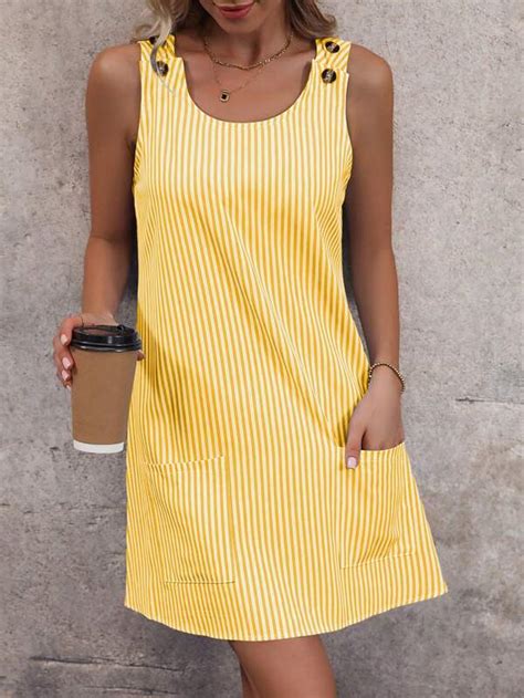 Yellow Dresses Shein Uk