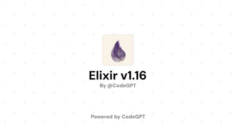Elixir V116 Codegpt