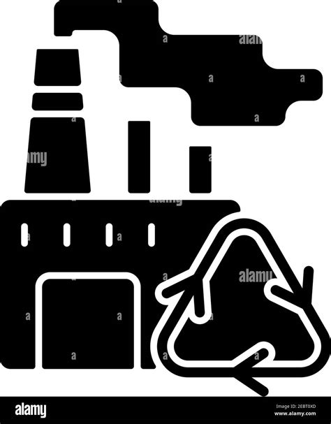 Recycling Black Glyph Icon Stock Vector Image And Art Alamy