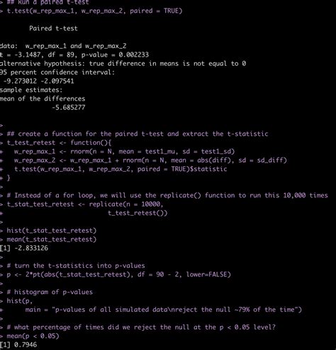 Simulations In R Part 3 Group Comparisons Via Simulation Simulating T