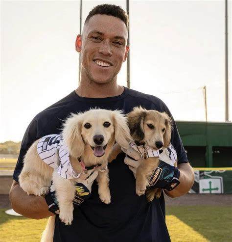 【画像10選】アーロン・ジャッジの飼い犬がかわいい！名前や犬種もチェック エンタメの風