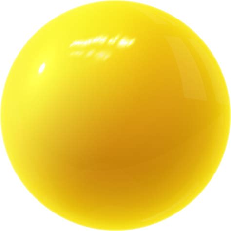 Yellow Sphere Png