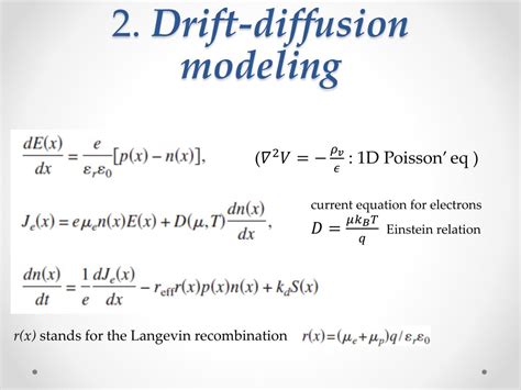 ppt coupled optoelectronic simulation of organic bulk heterojunction