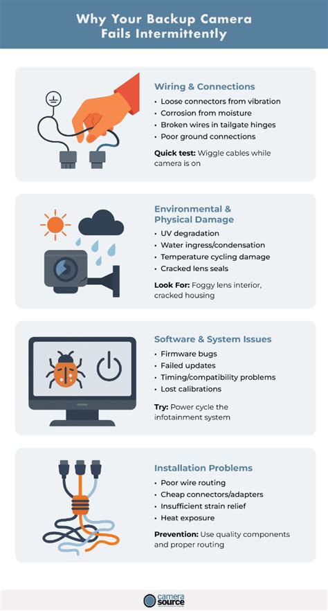 Why Does My Backup Camera Only Work Sometimes Camera Source Backup Cameras