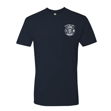 Customized Fire Rescue With Dept Initals Premium T Shirt