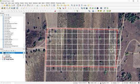 Why Is The Extent Of A Point Grid Different From A Polygon Rectangle Grid In Qgis