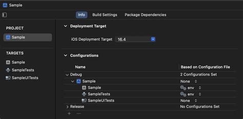 managing credentials and environment variables within xcode and xctest