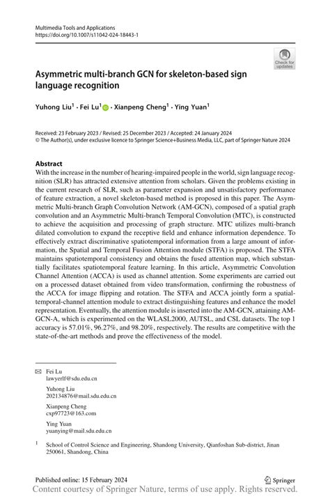 Asymmetric Multi Branch Gcn For Skeleton Based Sign Language Recognition