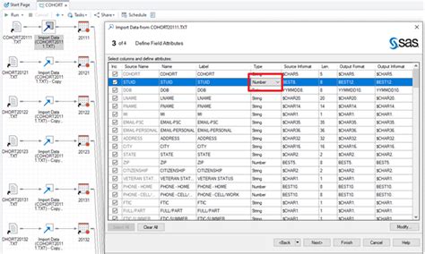 Sas Enterprise Guide Reading Importing And Appending Multiple Text Files Air