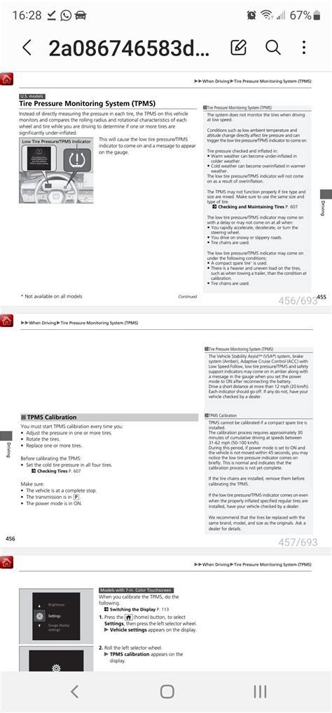 TPMS Honda CR V Owners Club Forums