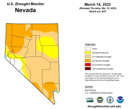 Nevada Drought Conditions Improving After Wet Winter