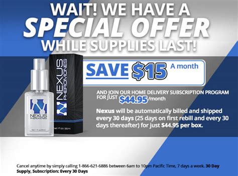 Order Now Nexus Pheromones