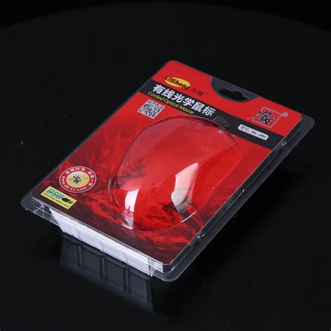 Cheap Price Standing Clear Plastic Clam Shell Packaging For Mouse Clam Shell Packaging And