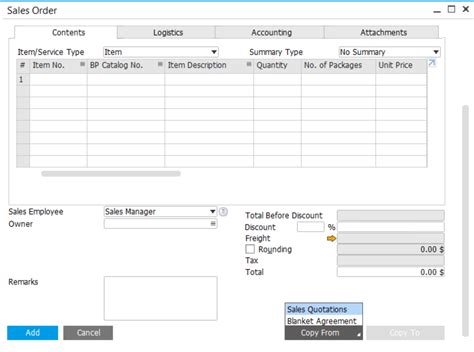 Copy Document In Sap Business One Sap B1 Mtc Systems