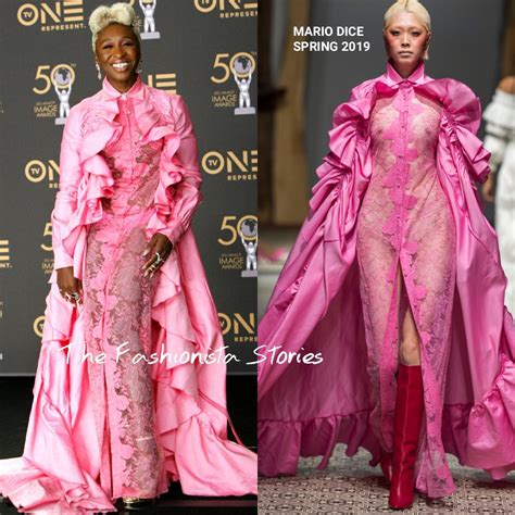 Cynthia Erivo And Rutina Wesley In Mario Dice At The 50th Naacp Image Awards