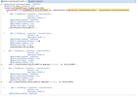 Extending Fiori Apps With Batch Classification Inf Sap Community